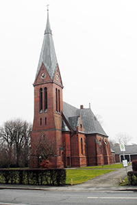 Kronprinzenkoog (Kirche), Kreis Dithmarschen, Schleswig-Holstein